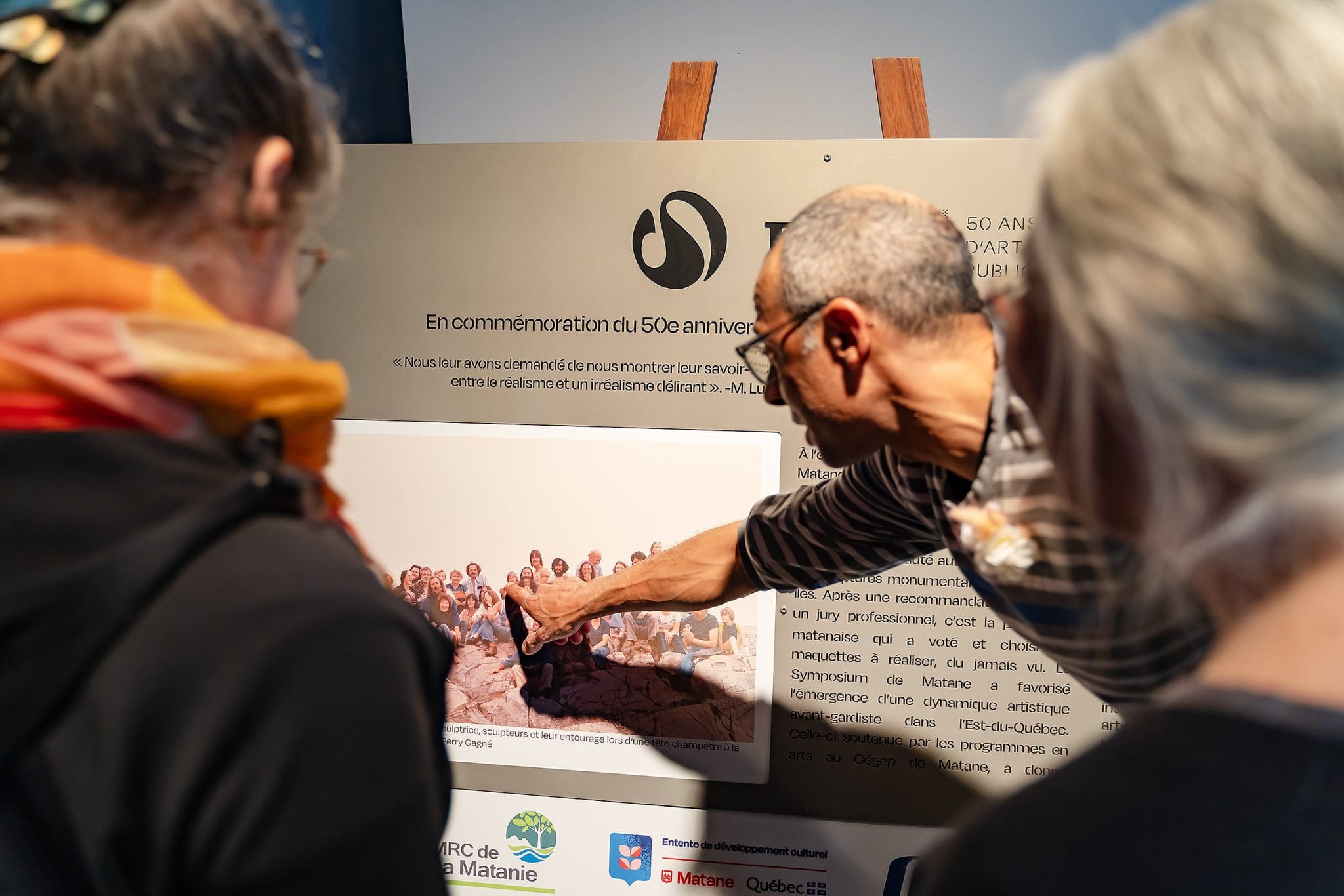 Événement majeur à Matane : lancement d’ÉCHO 1975-2025 - Célébrations de 50 ans d'Art public ...